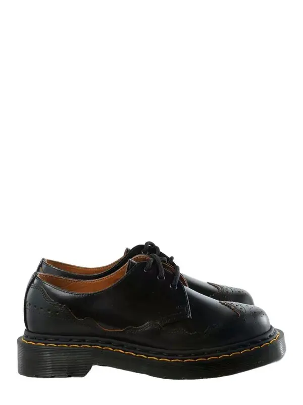 Dr. Martens 1461 Brogue Detail Derby Shoes - Black