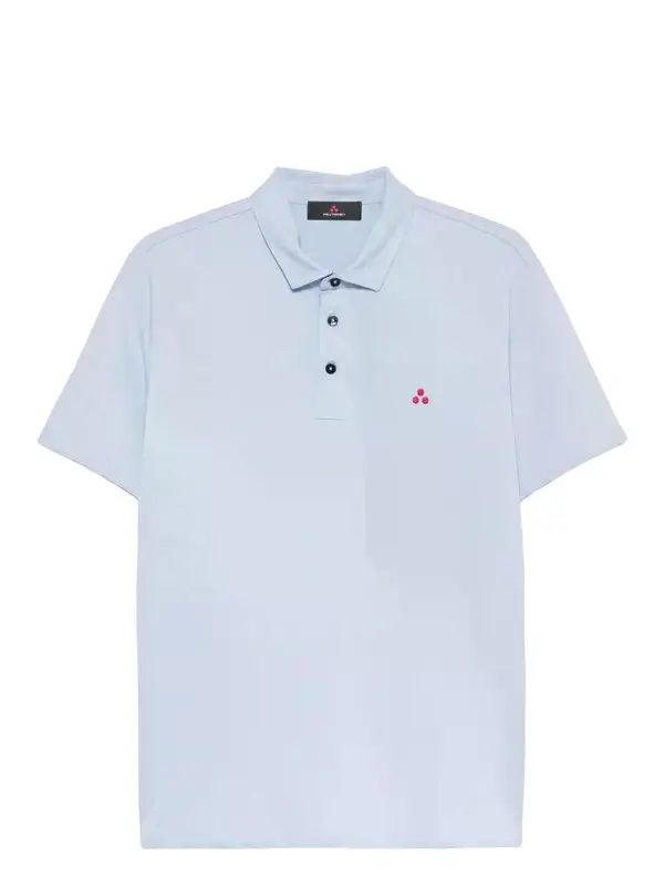 Peuterey Logo-detail Polo Shirt - Blue