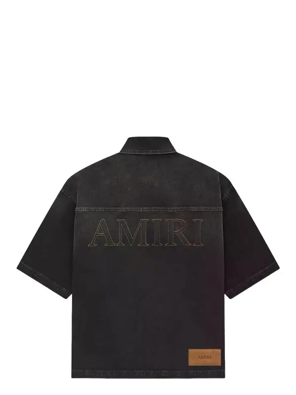 Amiri 3d Snap Shirt - Black