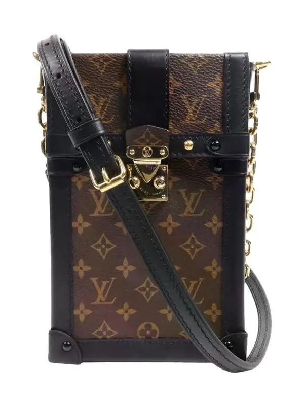LOUIS VUITTON Pochette Trunk Shoulder Bag - Brown