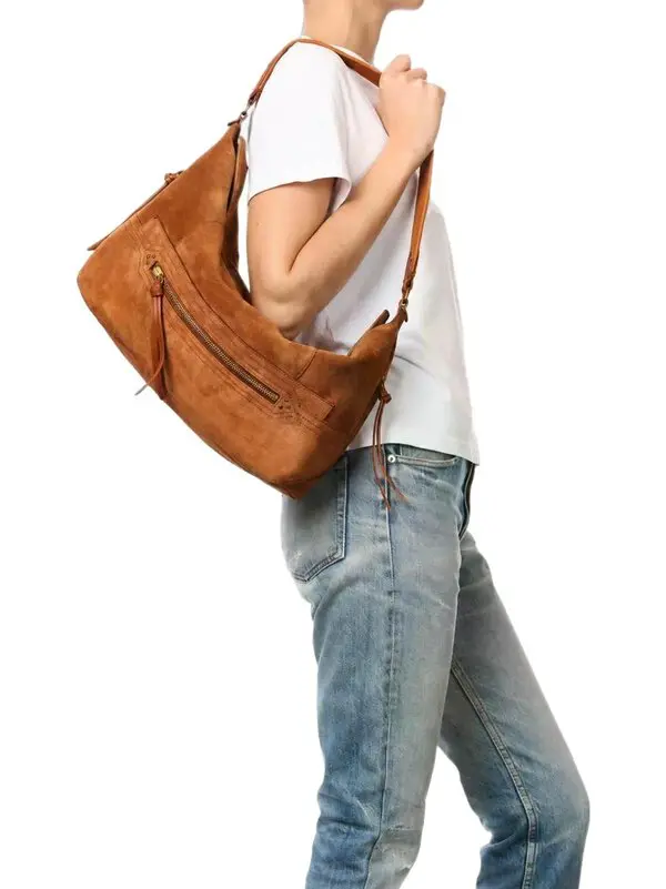 Jérôme Dreyfuss Large Lucky Hobo Bag - Brown