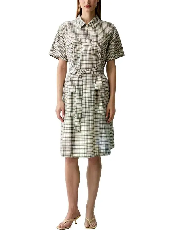 MOS MOSH Gweni Midi Dress - Neutrals