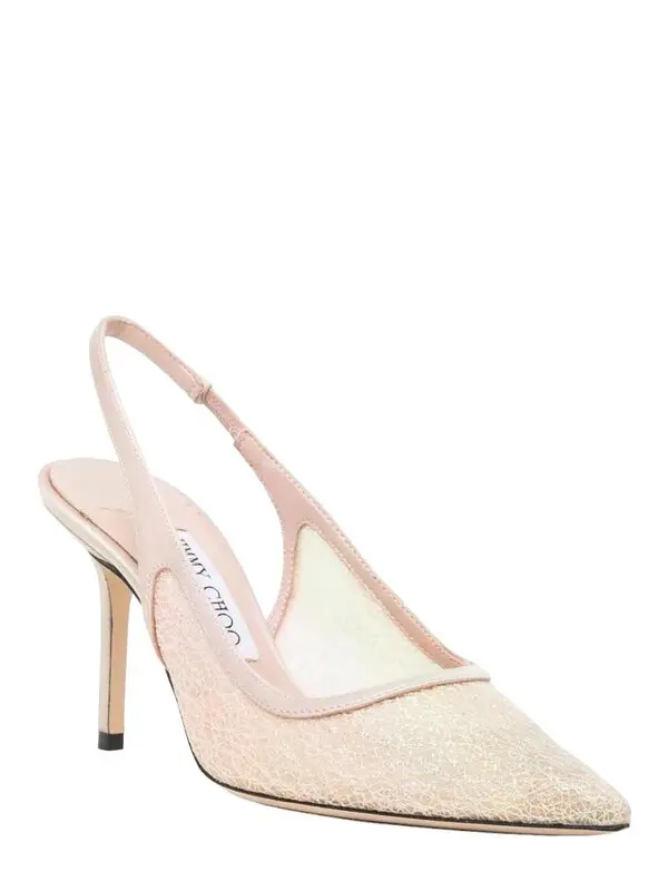 JIMMY CHOO Love Slingback 65 Pumps - Neutrals