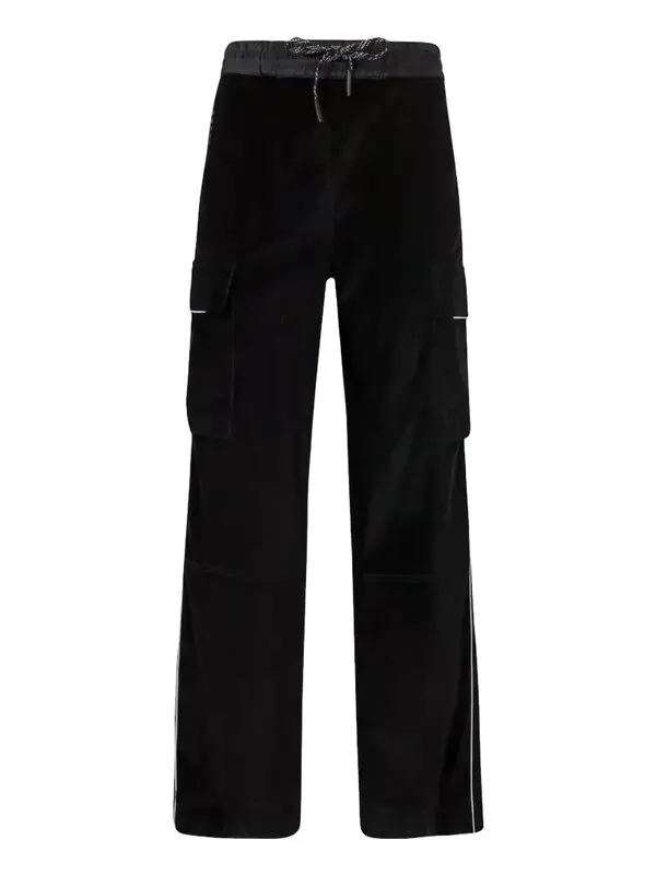 Moncler Corduroy Cargo Pants - Black