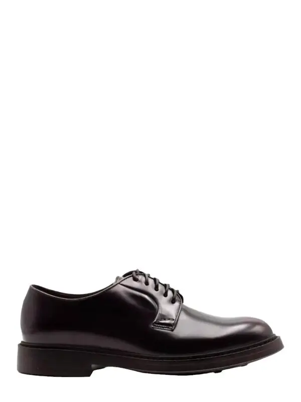 DOUCAL'S Leather Derby Shoes - Red