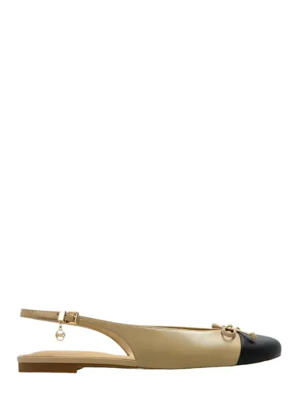 Michael Kors Piper Slingback Ballet Flats - Neutrals