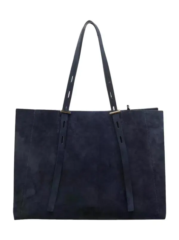 MINOBOSSI Paula Suede Shoulder Bag - Blue