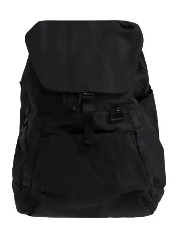 Nike Logo Embroidered Buckle-fastening Backpack - Black