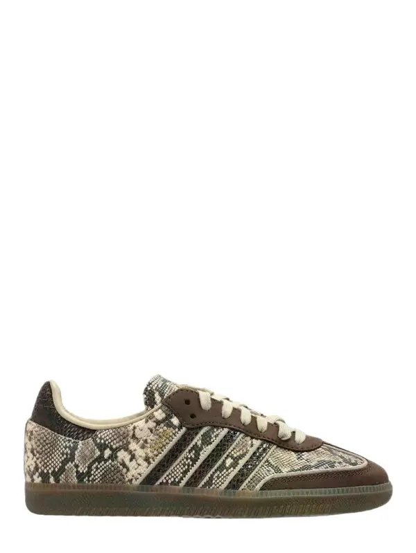 Adidas Samba Og Snakeskin Effect Sneakers - Neutrals