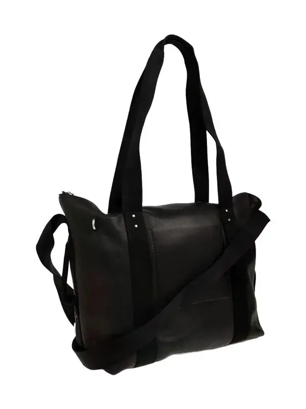 Rick Owens Trolley Leather Tote Bag - Black
