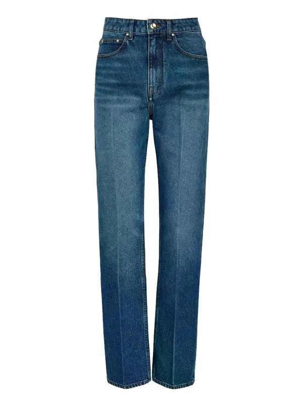Ossou Noon Straight-leg Jeans - Blue