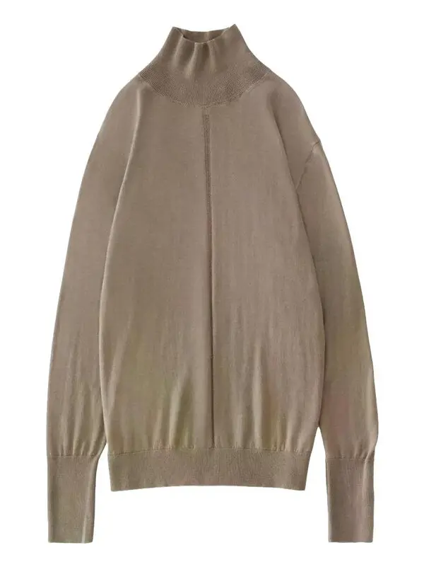 Studio Nicholson Eide Ladder-stitch Sweater - Brown