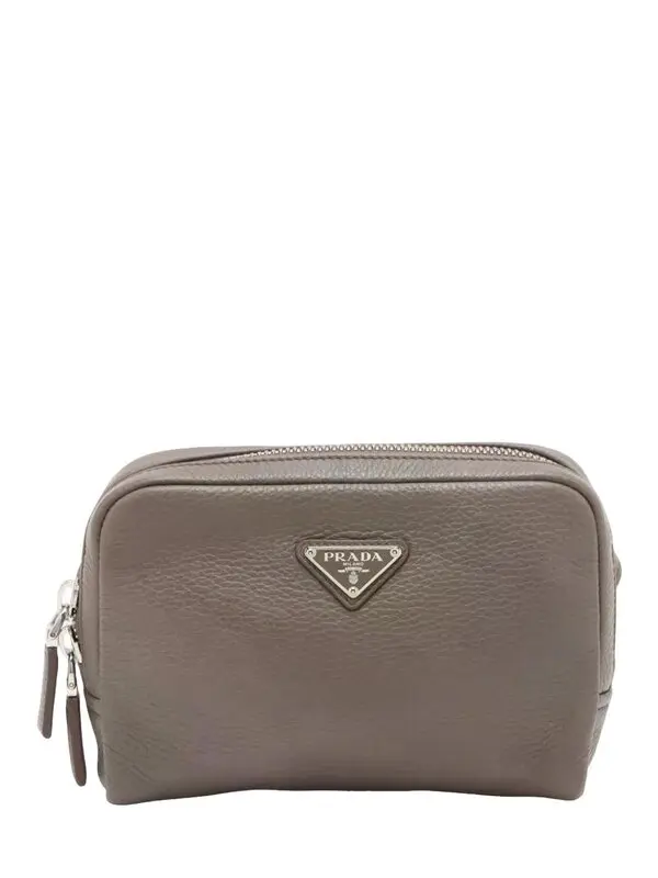 Prada Vitello Daino Belt Bag - Grey