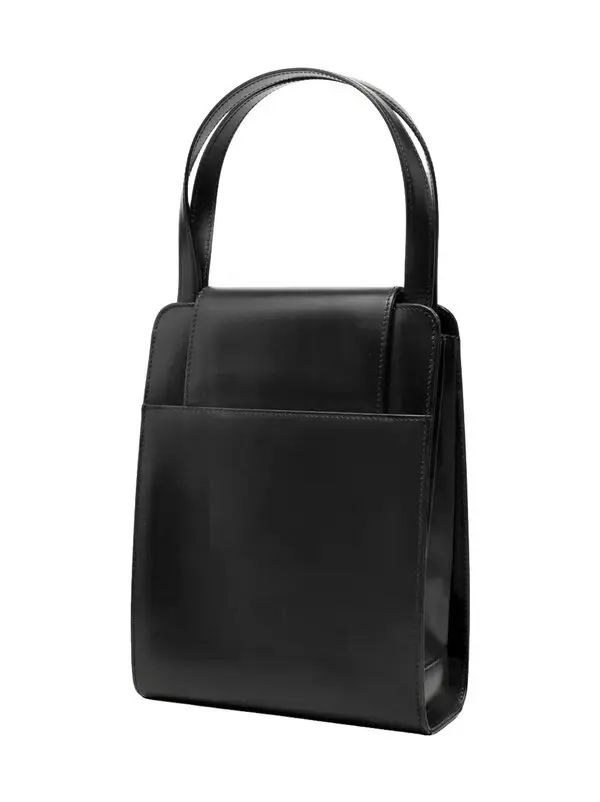 Cartier 20th Century Sapphire Line Leather Handbag - Black