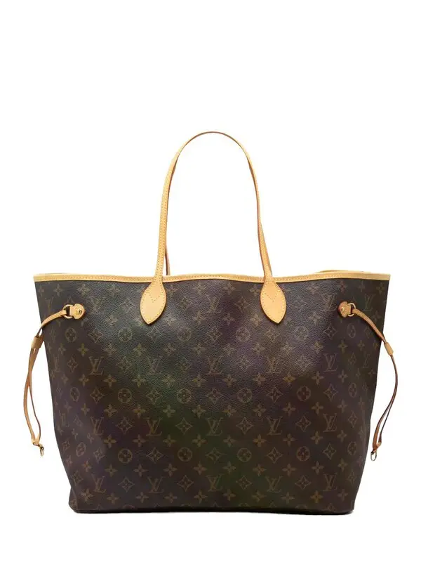 LOUIS VUITTON Monogram Canvas Neverfull Gm Tote Bag - Brown