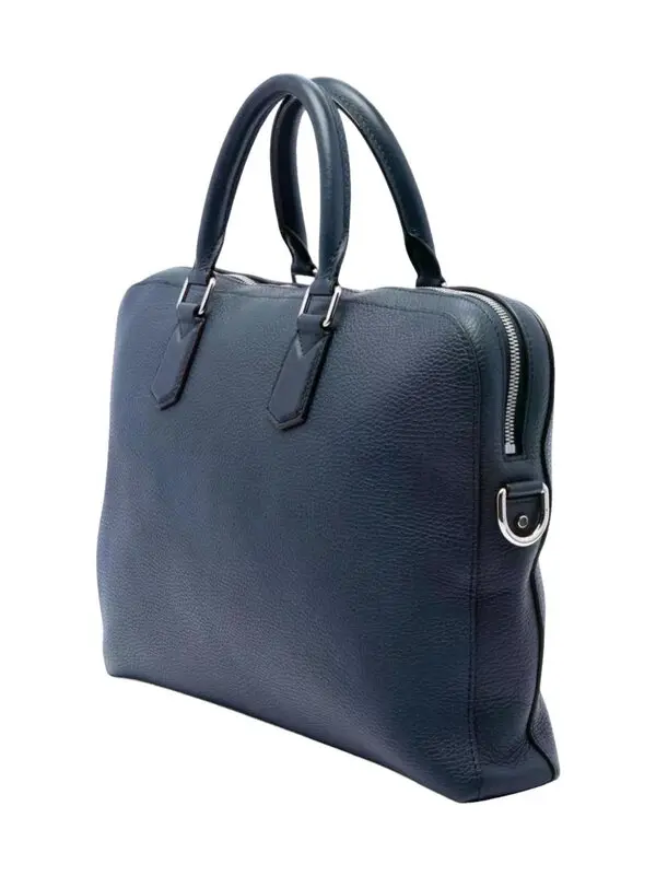 LOUIS VUITTON Taurillon Victor Briefcase Business Bag - Blue