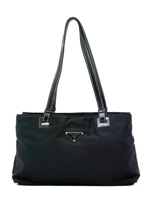 Prada Tessuto Tote Bag - Black