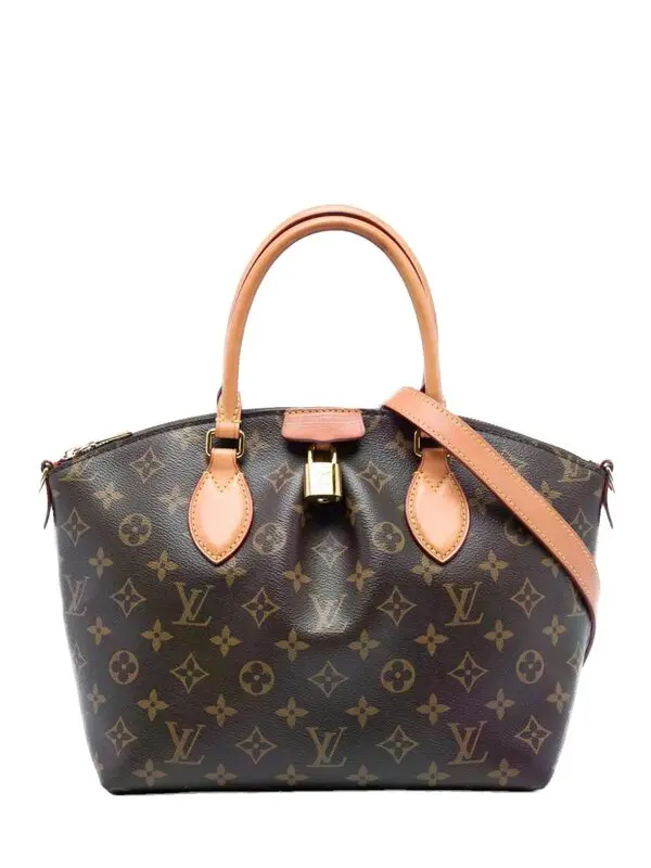 LOUIS VUITTON Monogram Canvas Boetie Pm Satchel - Brown