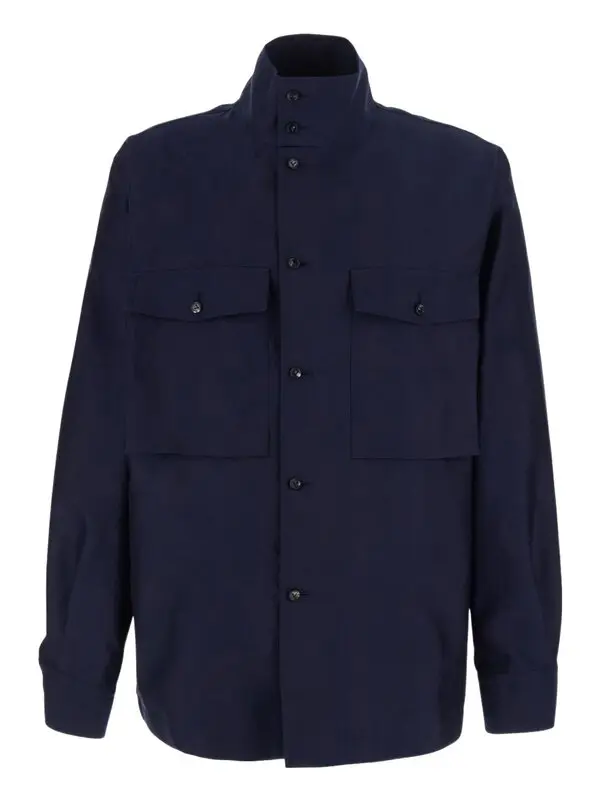 Bottega Veneta Cotton And Silk Shirt - No