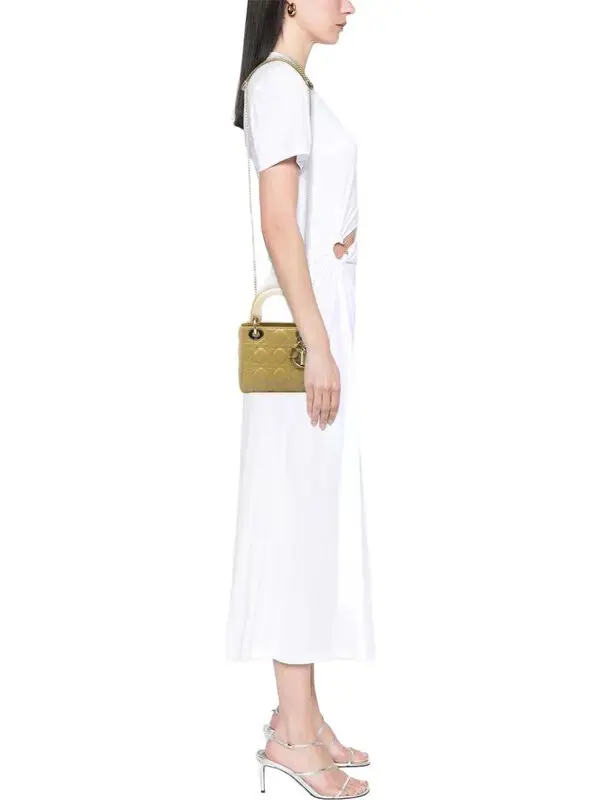 Dior Mini Lady Satchel - Brown