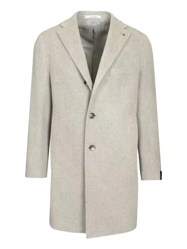 Tagliatore Bruce Single-breasted Coat - Grey