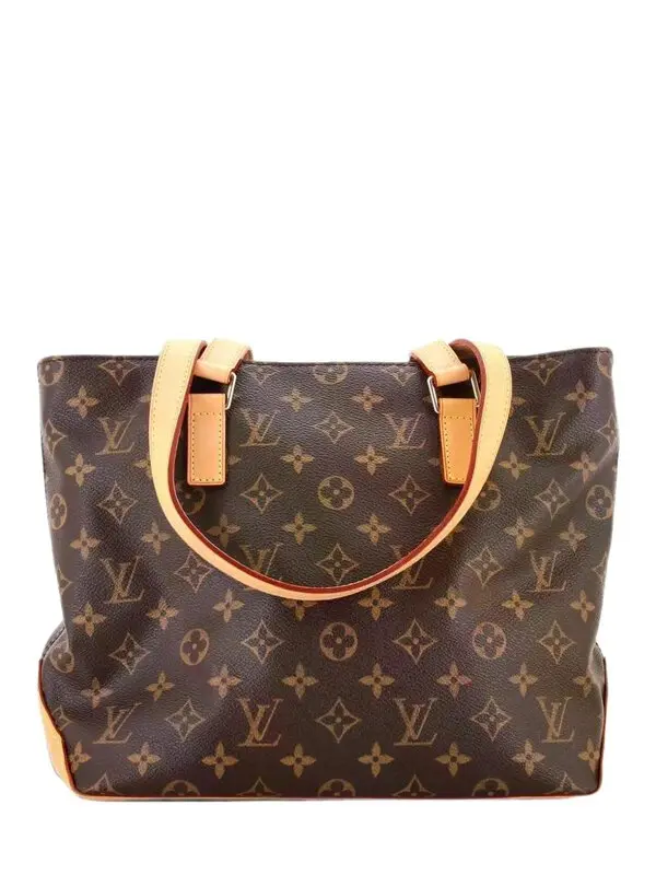 LOUIS VUITTON Monogram Canvas Cabas Piano Tote Bag - Brown