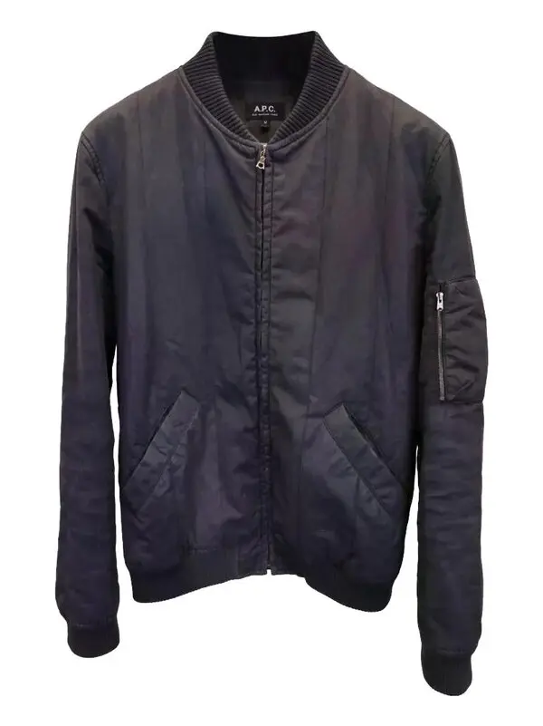 A.p.c. Theo Bomber Jacket - Black