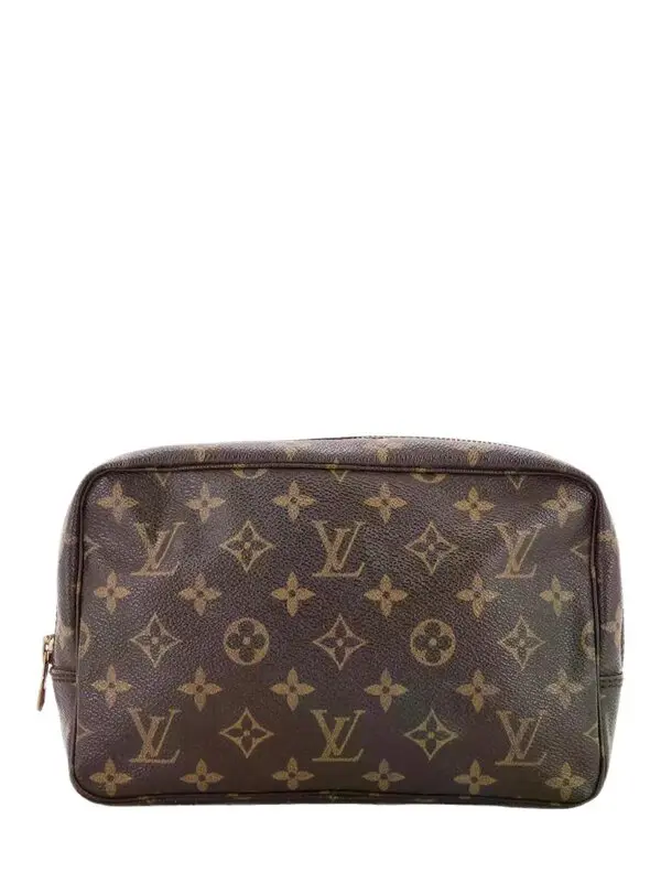 LOUIS VUITTON Monogram Canvas Toiletry Pouch 23 - Brown