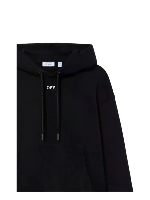 Off-White Arrows Motif Hoodie - Black