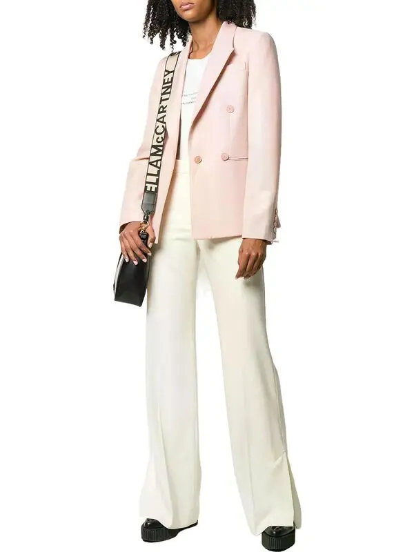 Stella McCartney Peak Lapel Blazer Jacket - Pink