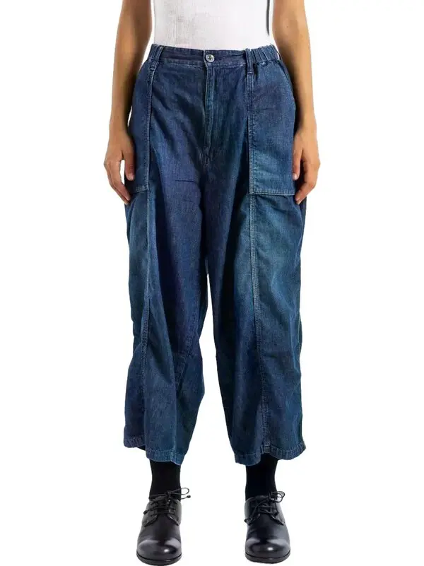 COTTLE Flap-pocket Jeans - Blue