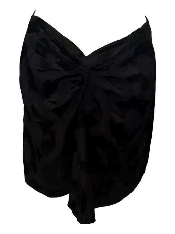 ISABEL MARANT VINTAGE Sophy Jacquard Skirt - Black