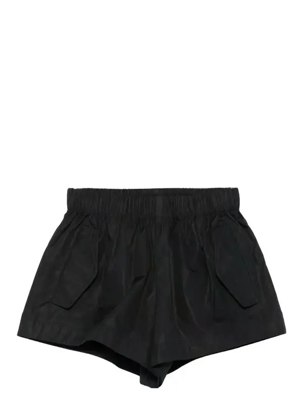 Wardrobe.NYC Elasticated Waistband Shorts - Black