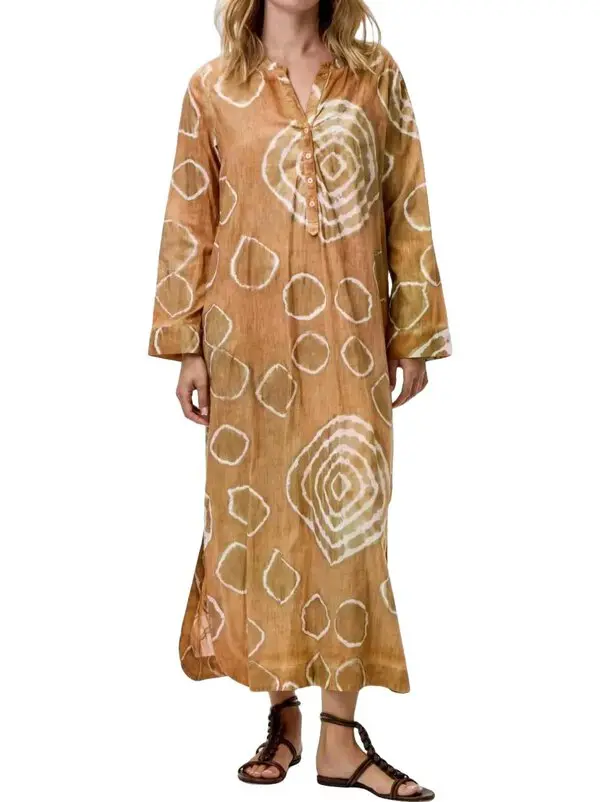 One Season Bazaar Maxi Dress - Neutrals