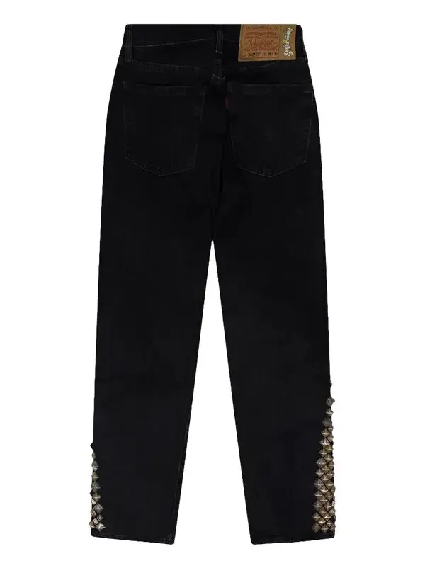 DENIM TEARS 501 Studded Jeans - Black
