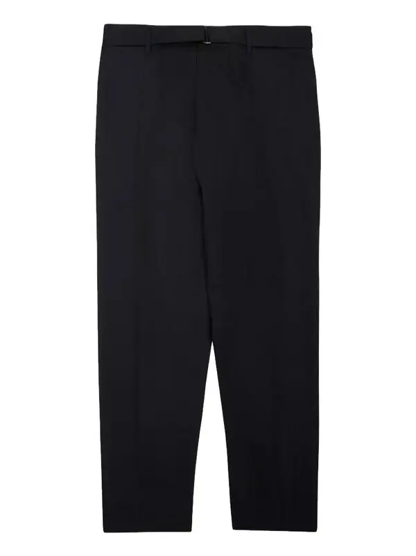 BE ABLE Belted Tailored Trousers - Blue