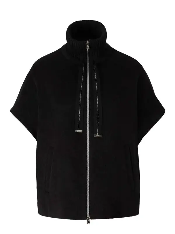 Herno Short-sleeve High-neck Jacket - Black