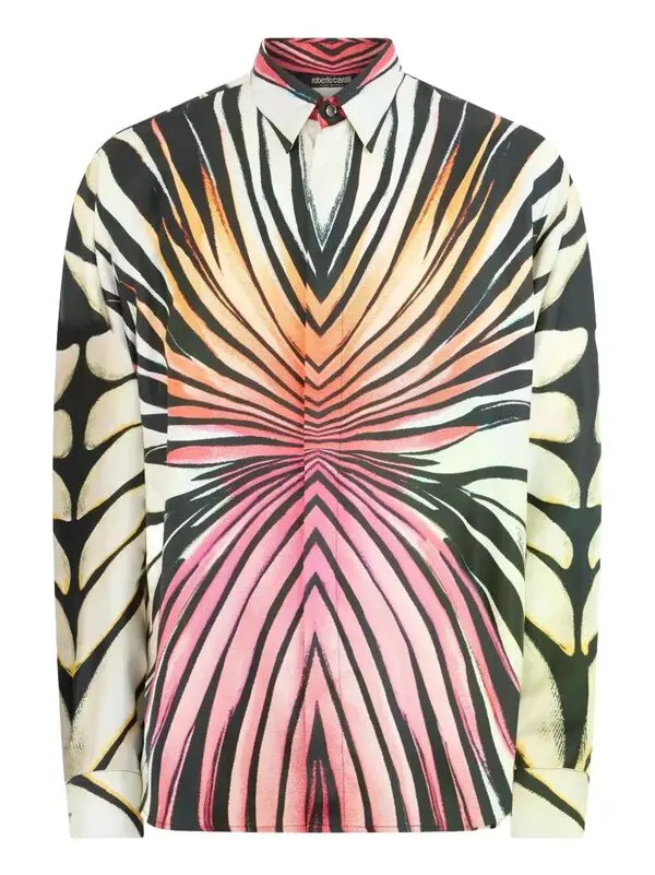 Roberto Cavalli Long-sleeve Shirt - White