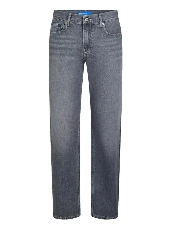 Karl Lagerfeld Straight Fit Light Denim - Grey