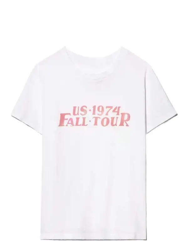 NILI LOTAN Brady Graphic T-shirt - White