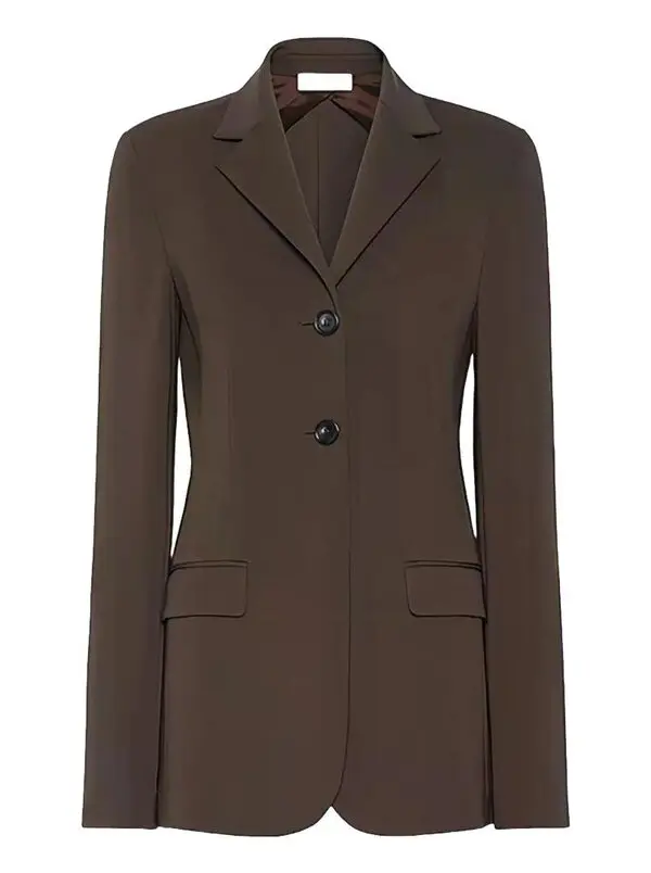 Sportmax Palo Single-breasted Blazer - Brown