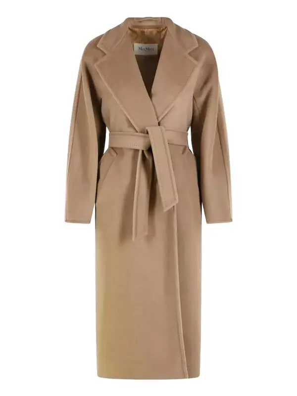 Max Mara Madame Belted Coat - Brown