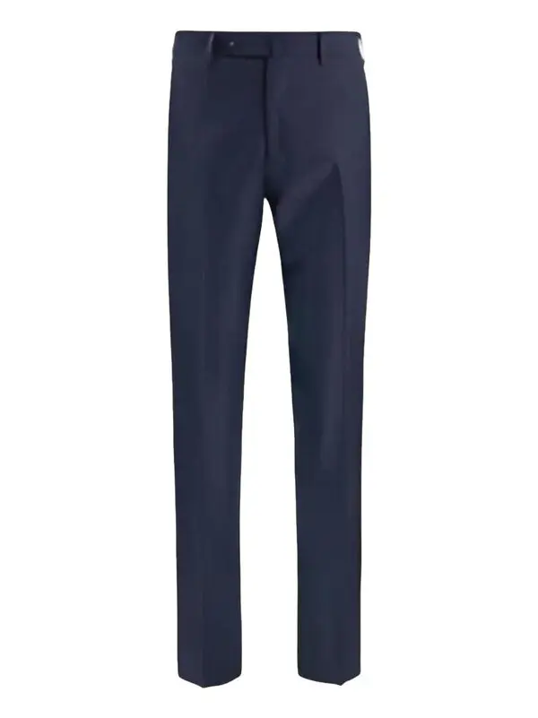 GERMANO 1952 Virgin Wool Tailored Trousers - Blue