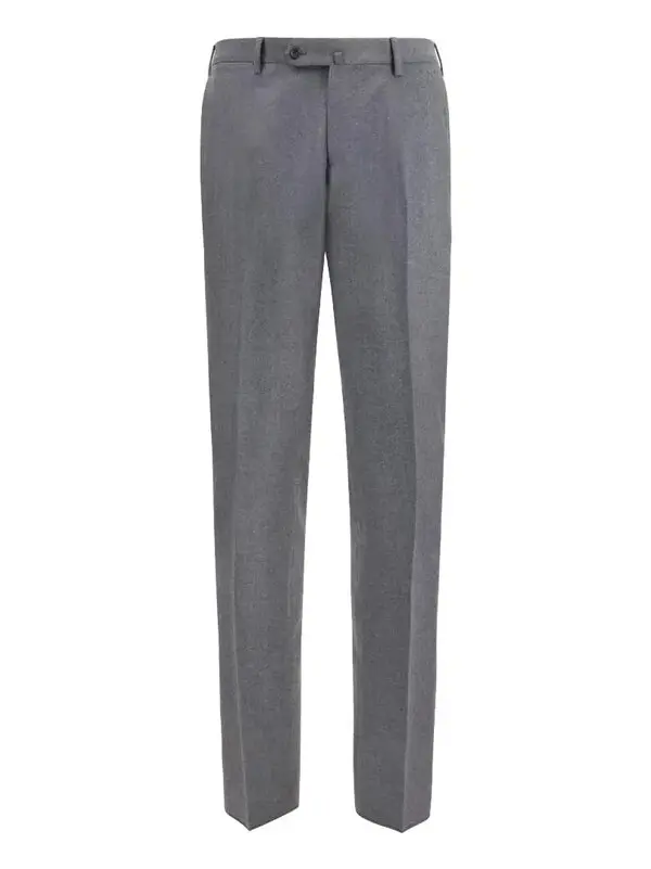 GERMANO 1952 Virgin Wool Tailored Trousers - Grey