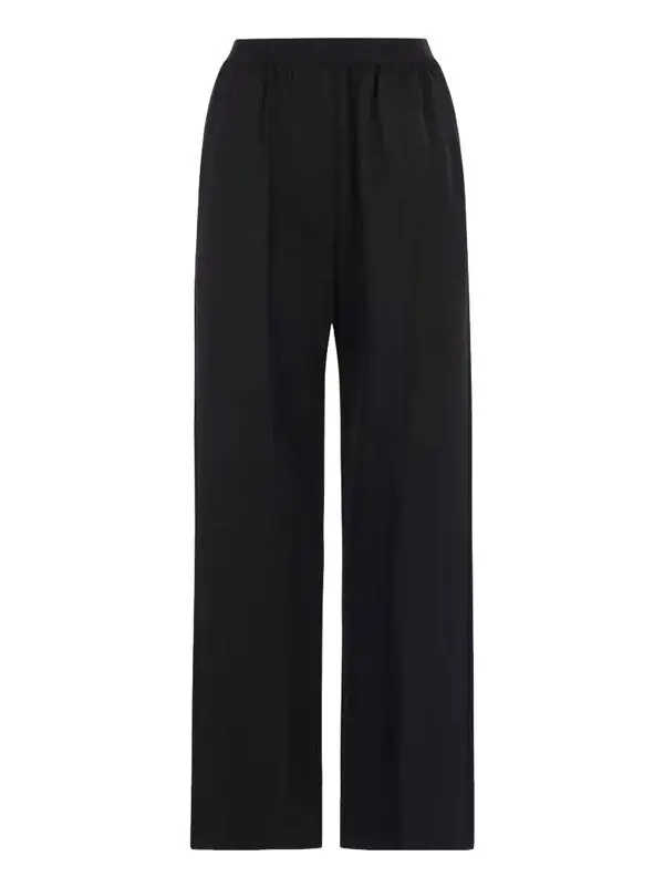Ter Et Bantine Elasticated Wool Trousers - Black
