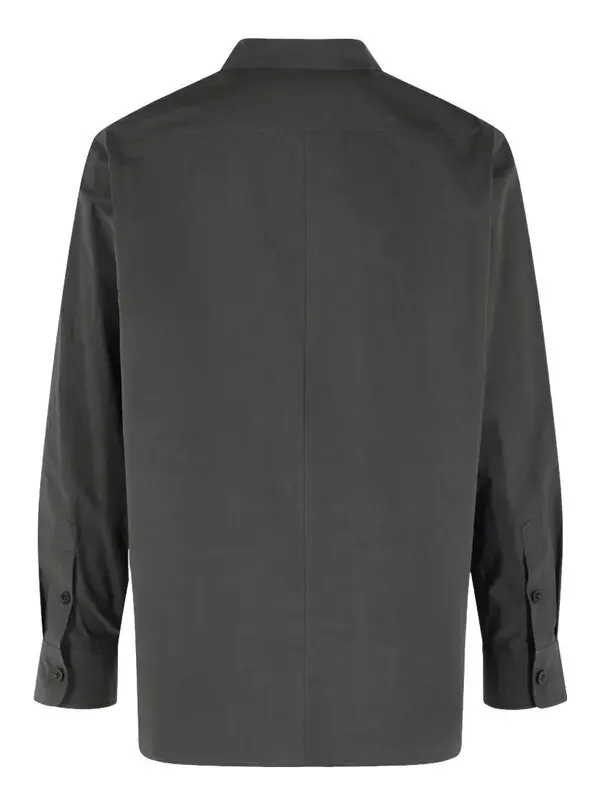 Sacai Patch-pocket Buttoned Shirt - Green
