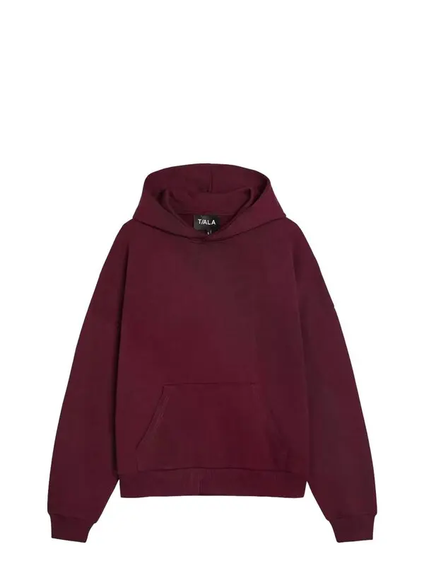 TALA Dropped-shoulder Hoodie - Red