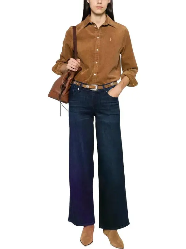 Polo Ralph Lauren Corduroy Embroidered Pony Shirt - Brown