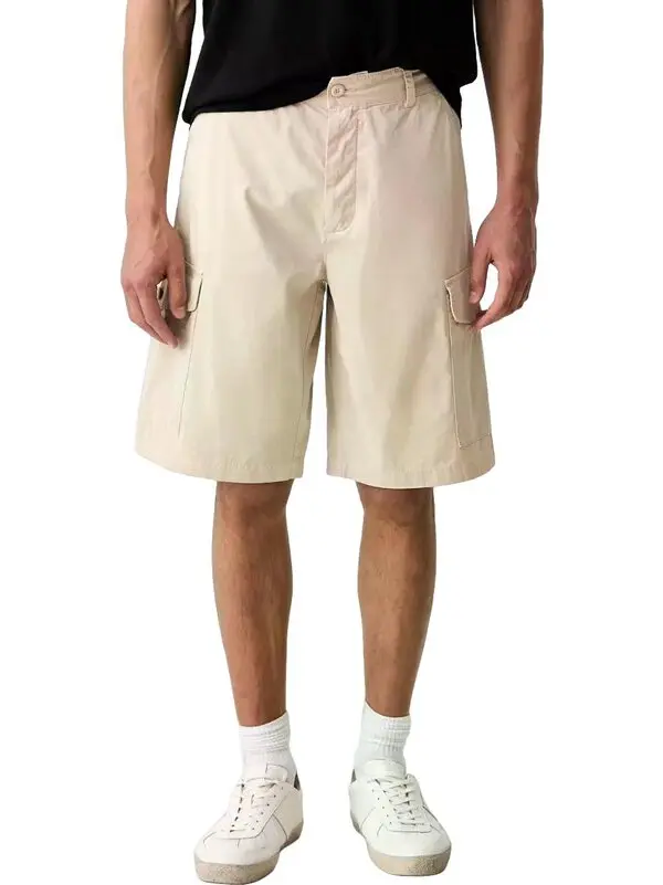 BENETTON Multi-pocket Cargo Shorts - Neutrals