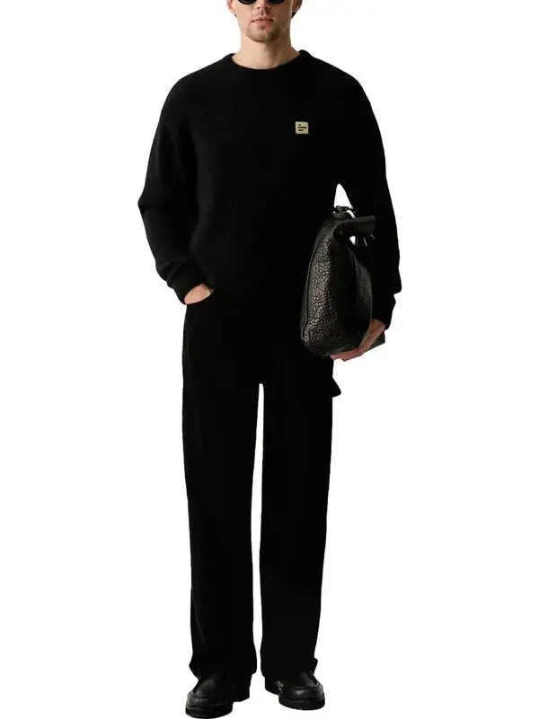 Karl Lagerfeld Corduroy Carpenter Trousers - Black